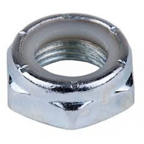 Nylon Insert Jam Lock Nut 1/4-28 Stainless Nylon Insert Jam Lock Nut 1/4-28 Stainless